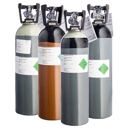 Methane Gas Cylinder Sizes