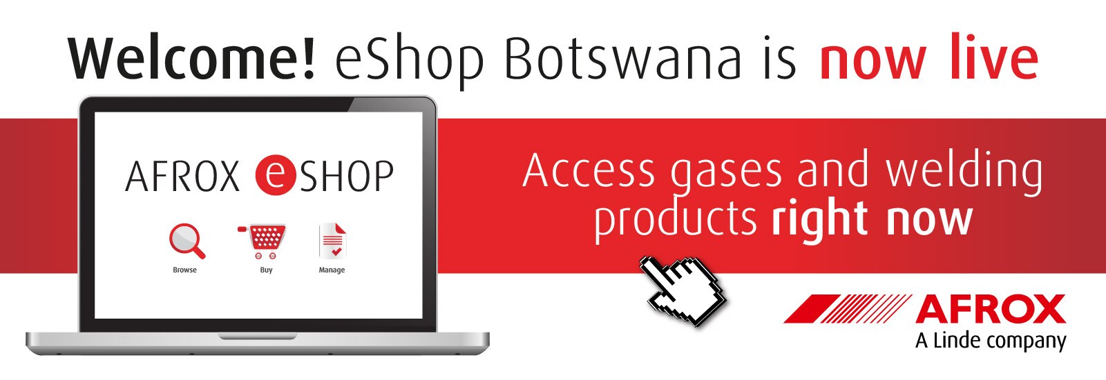 Afrox eShop Botswana: Buy gas, welding and safety products online