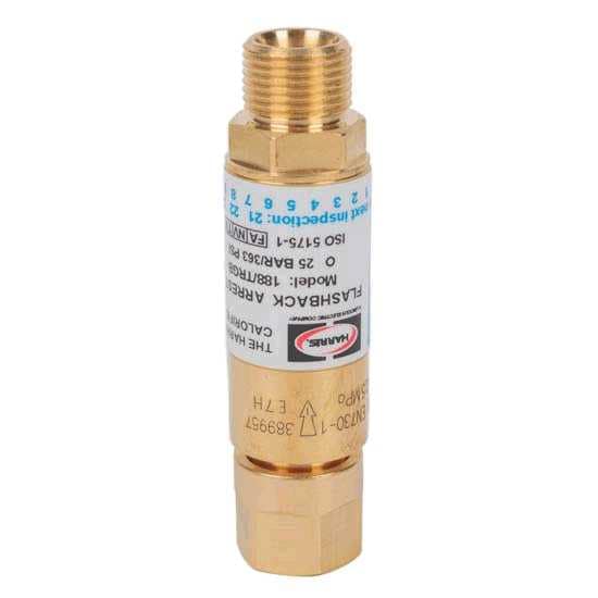 Harris Flashback Arrestor Inline Oxygen 188TLGB | Industrial Gas ...