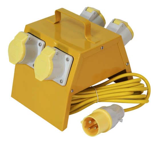 Powerplus 110V 4-Way Distribution Box | Industrial Gas, Equipment ...