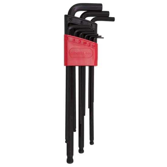 Allen Key Set 9 Piece Metric Ball End | Industrial Gas, Equipment ...