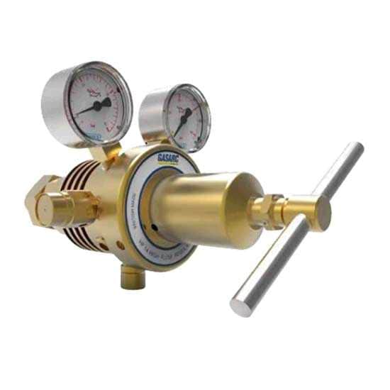 Gas Arc HF14 High-Flow Single-Stage Regulator Oxygen 0-14 Bar ...