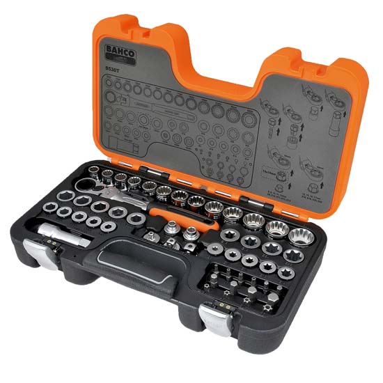 Bahco 53 Piece Pass Through Socket Set | Industrial Gas, Equipment ...