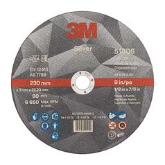 3M Silver Cut-Off Wheel | Industrial Gas, Equipment & Accessories ...
