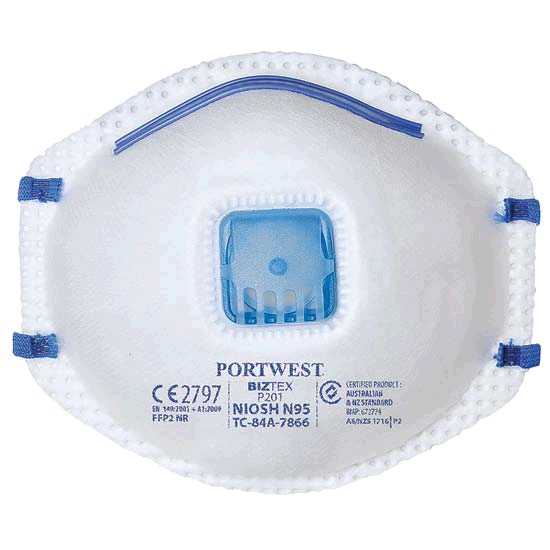 FFP2 Valved Respirator Mask | Industrial Gas, Equipment & Accessories ...