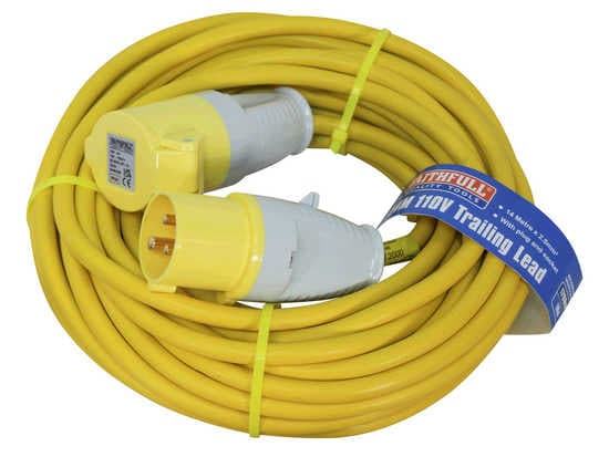 Powerplus 110V Extension Lead 16amp 14M 2.5mm | Industrial Gas | Gas ...