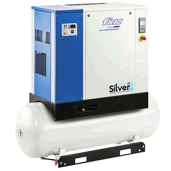 Fiac NS15 270D 15HP 270L 10Bar Screw Compressor With Dryer | Industrial ...