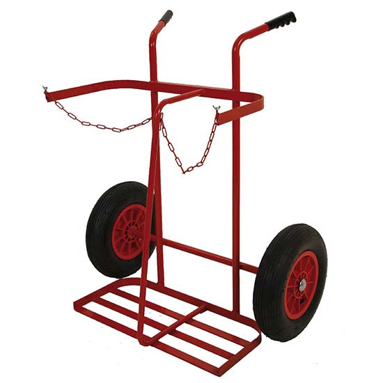 Large Oxy/Propane Trolley 16" Wheels | Industrial Gas | Gas Equipment ...