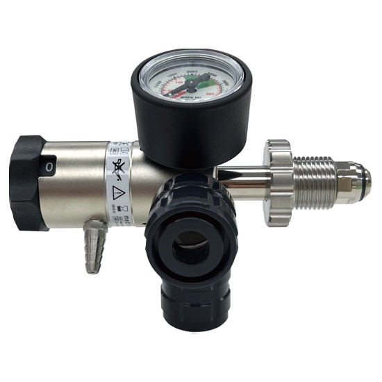 Dial Flow Medical Air Regulator Bullnose Inlet Connection | Industrial ...