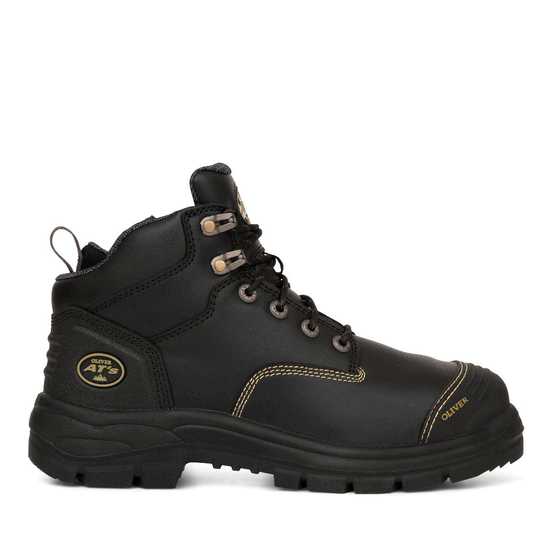 Oliver 55 Series 130Mm Black Zip Sided Boot | Industrial Gas | Gas ...