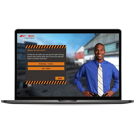 Compressed Gas Safety Elearning Course UK | Industrial Gas | Gas Equipment & Accessories | BOC Shop